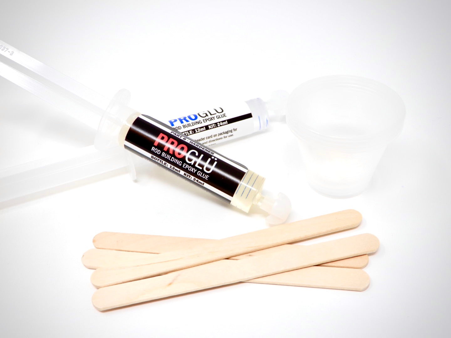 ProGlu Premium Rod Building Epoxy 24ML Pre-Loaded Syringe Kit ...
